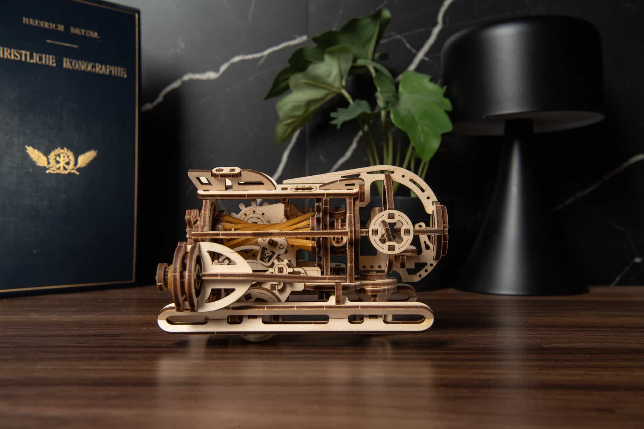 Steampunk Submarine - Puzzle-uri 3D Mecanice